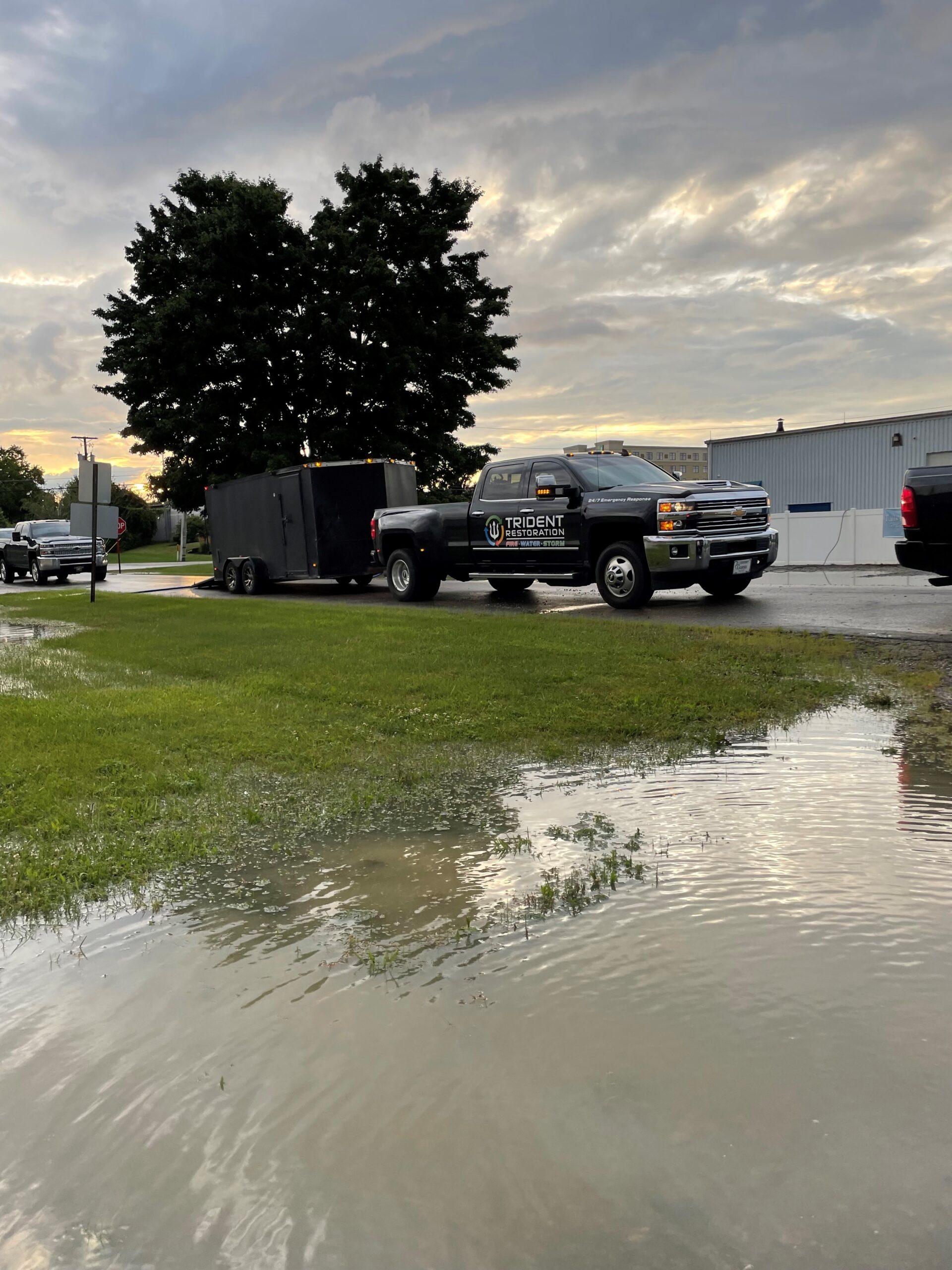 Commercial Water Damage - Trident Restoration